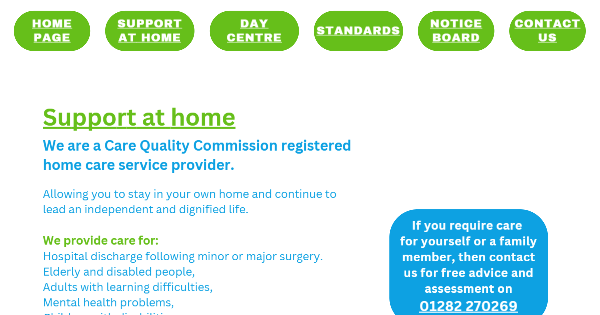 We are a Care Quality Commission registered home care service provider ...